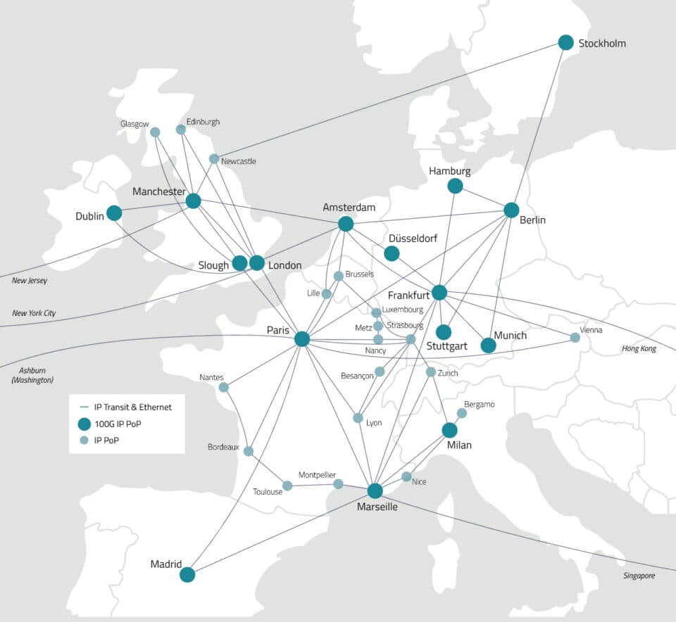 Global Network Capabilities and Fibre Network Maps | Zayo