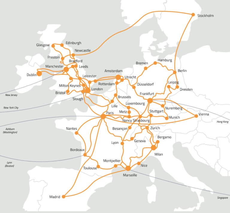 Global Network Capabilities and Fibre Network Maps | Zayo