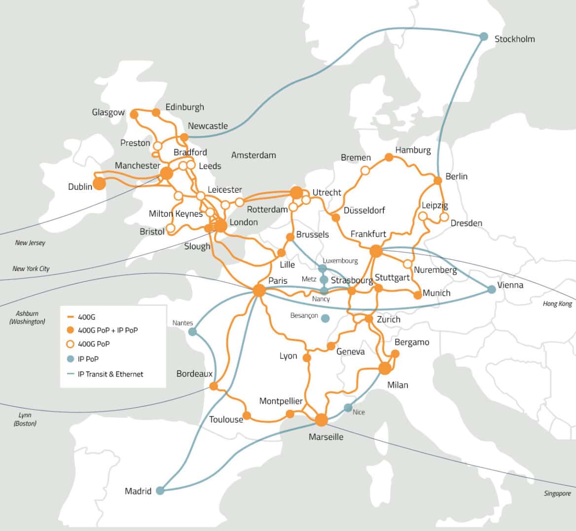 Global Network Capabilities and Fibre Network Maps | Zayo