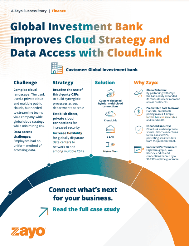 Global Investment Bank Improves Cloud Strategy and Data Access with ...