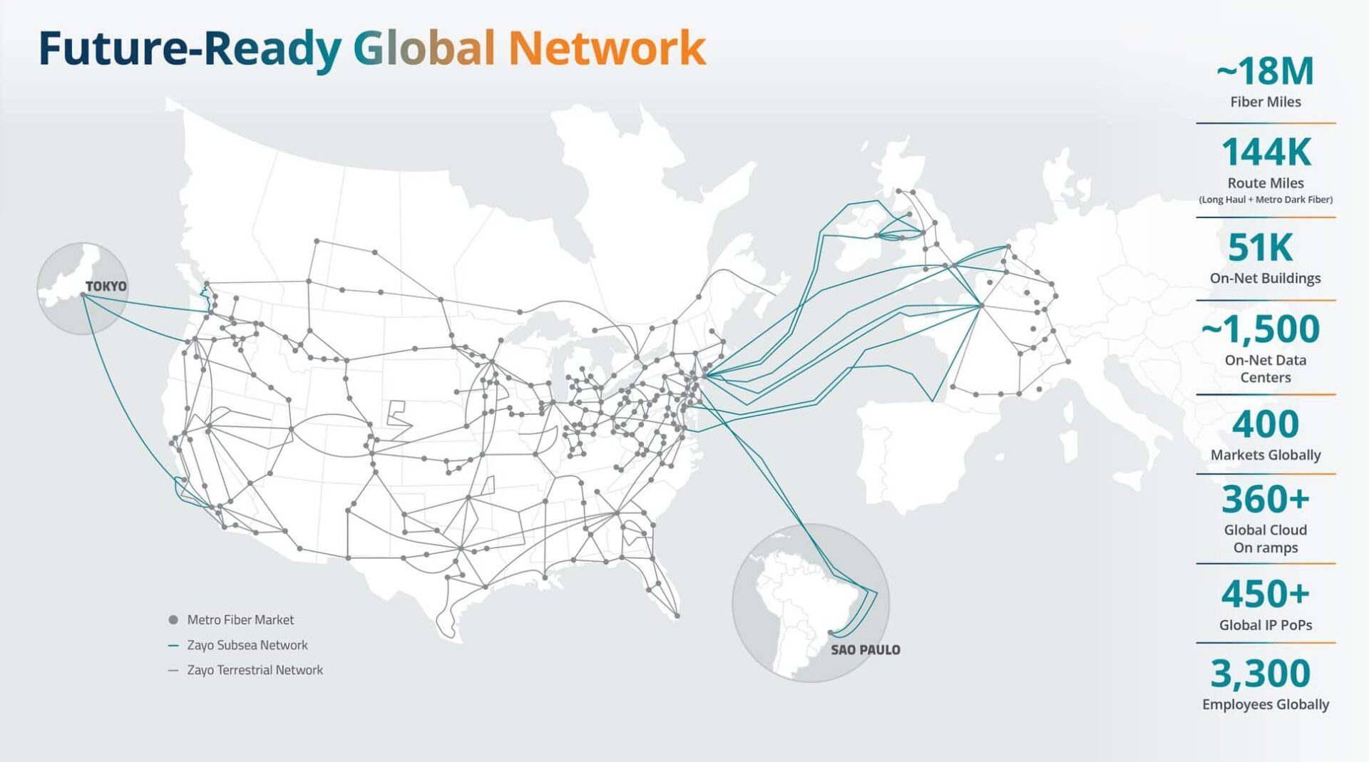Global Network Capabilities and Fibre Network Maps | Zayo