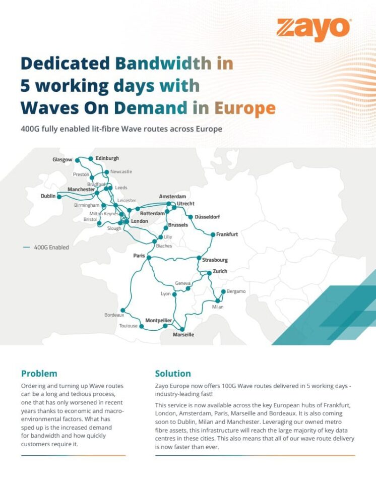 Enterprise Fibre Optic & Transport Services for Infrastructure | Zayo